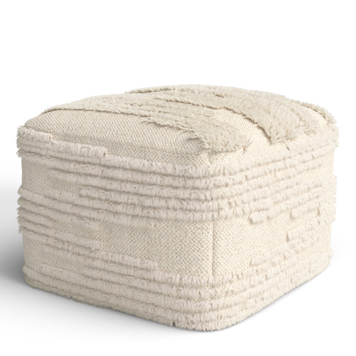 Birch Lane™ Jeanna Upholstered Pouf & Reviews | Wayfair